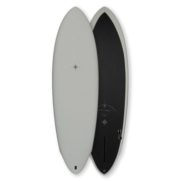 Wayne Rich x Surftech - The Singularity Pin Tail Surfboard in Carbon