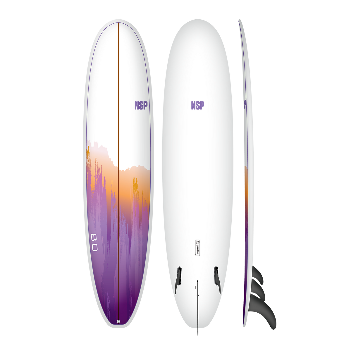 NSP E+ Longboard | Built and designed by NSP Surfboards