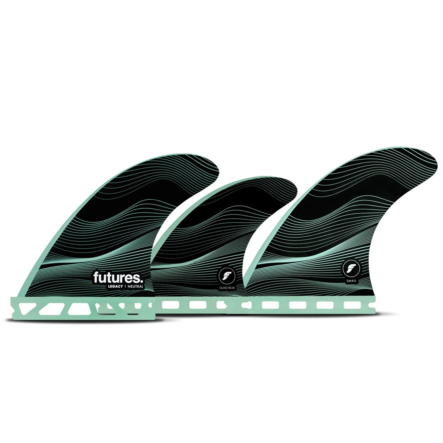 Futures F4 Legacy Neutral 5-Fin Surfboard Fins