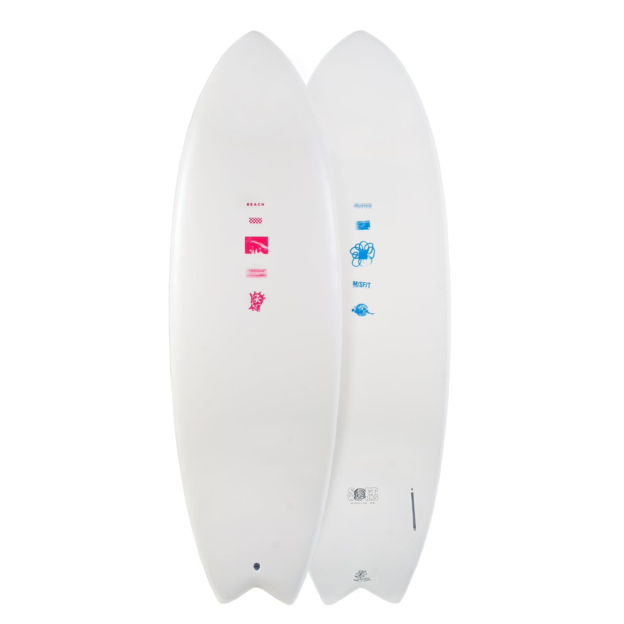 Surftech x M/SF/T - Beach Cloud Softworks Surfboard