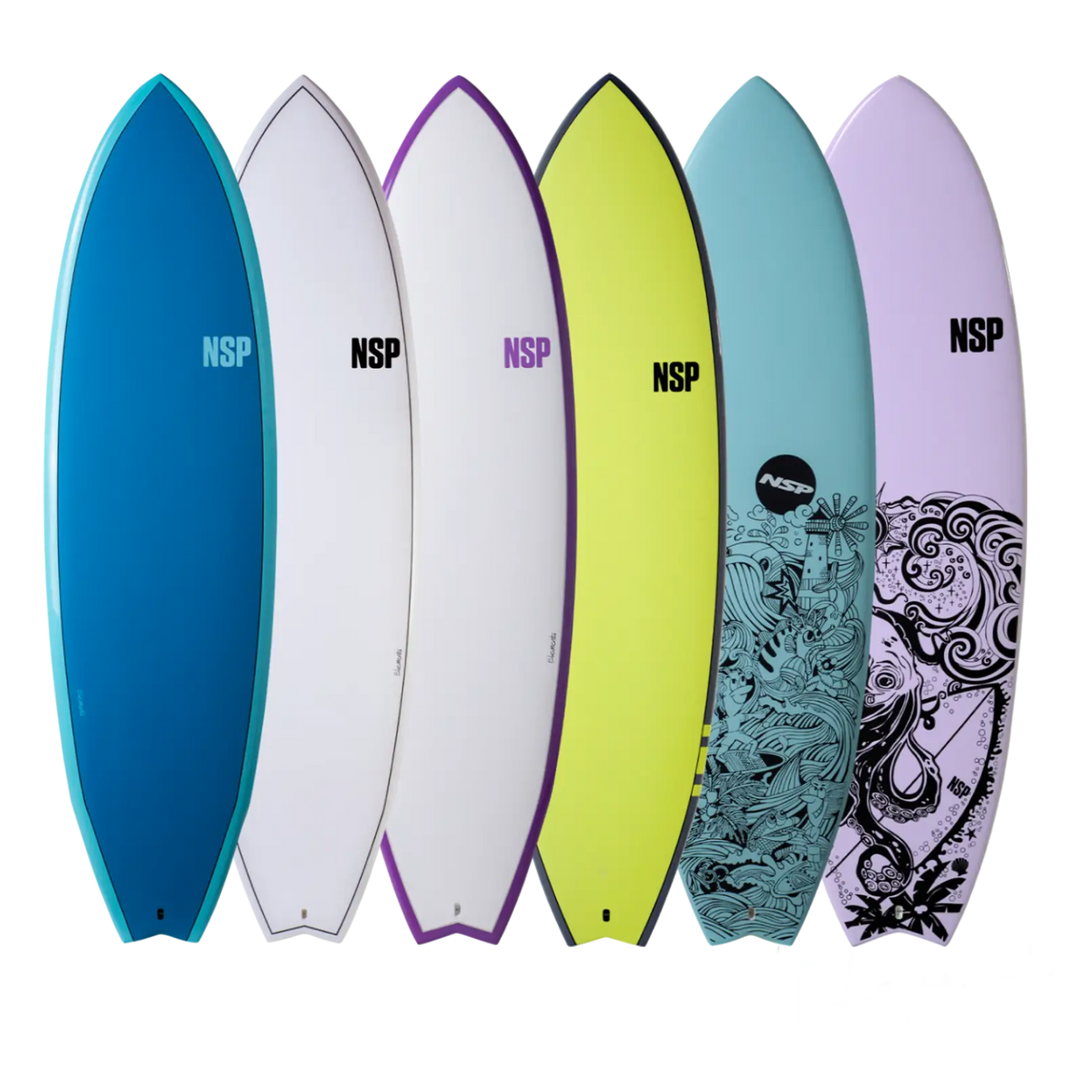 Surftech - NSP Fish Surfboard